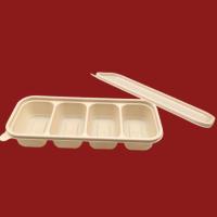 China Biodegradable Meal Prep Bento Take Out Container Food Box Corn Starch Takeaway Food Disposable Lunch Box for sale