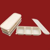 China Biodegradable Meal Prep Bento Take Out Container Food Box Corn Starch Takeaway Food Disposable Lunch Box for sale