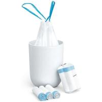 China Polythene Eco Friendly Plastic Garbage Bag Roll With Gravure Printing for sale
