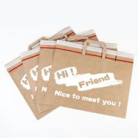 China Customizable Biodegradable Kraft Paper Mailing Bags For Clothing for sale