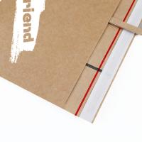 China Customizable Biodegradable Kraft Paper Mailing Bags For Clothing for sale