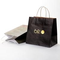 China Custom Printed Vegetable Paper Bags Biodegradable Paper Bags For Supermarket for sale
