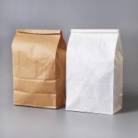 China Food Grade Custom Kraft Paper Bag With Logo Printed Flexo Printing for sale