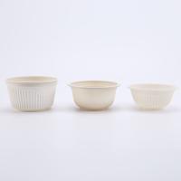 China Microwave Safe CPLA Dinnerware Biodegradable Disposable Bowls Non Toxic for sale