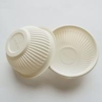 China Microwave Safe CPLA Dinnerware Biodegradable Disposable Bowls Non Toxic for sale