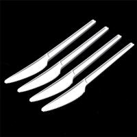 China Customization Design CPLA Cutlery 158mm Compostable Knife  Eco Friendly for sale