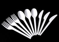 China Customization Design CPLA Cutlery 158mm Compostable Knife  Eco Friendly for sale