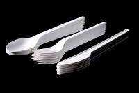 China Customization Design CPLA Cutlery 158mm Compostable Knife  Eco Friendly for sale