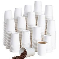 China 8oz Biodegradable Single Layer Paper Cup And Lid For Eco-Conscious Businesses Sustainable Tableware for sale