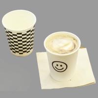 China 9oz Custom Printing Logo Single Wall Paper Cups Hight Quality Coffee Paper Cups for sale