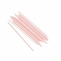 China Wholesale Red And White Striped Disposable PLA Straws For Hot And Cold Drink for sale