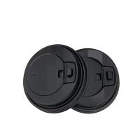 China Environment Protection Biodegradable PLA Coffee Cup Lid Non Plastic Strawless Lid Eco-friendly for sale