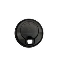 China Environment Protection Biodegradable PLA Coffee Cup Lid Non Plastic Strawless Lid Eco-friendly for sale