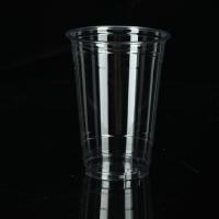 China Custom Printed Takeaway Packing Disposable PET / PLA Smoothies Plastic Cup for sale