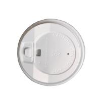 China Cold Coffee Juice Paper Cup Plastic Disposable Coffee Biodegradable Cup PLA Lid for sale
