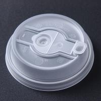 China Take Away Coffee Cups Plastic PP/PS Cover Lid Coffee Cup Lid Milk Tea Cup Cover Split Lid for sale
