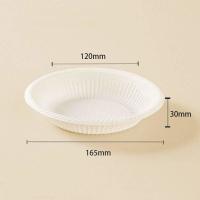 China Biodegradable Disposable 6 7 8 9 10 Inch CPLA Round Plates for sale