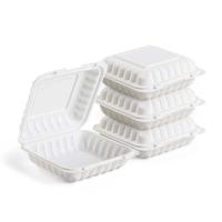 China Customized logo microwave vent reusable takeout fried chicken box disposable lunch box for sale