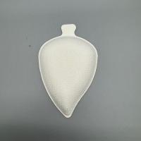 China Biodegradable Disposable Saucer Condiment Dishes Artistical Eco-Friendly Soy Sauce Dipping Bowls for sale