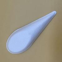 China Western Restaurant Seasoning Plate Hot Pot Buffet Snack Plate Paper Pulp Spoon Of Caviar for sale