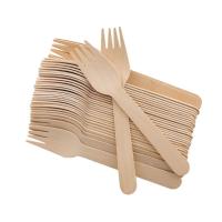 China Wholesale Forks And Spoons Flatware Sets Factory Price Children Wooden Baby Spoon And Fork for sale