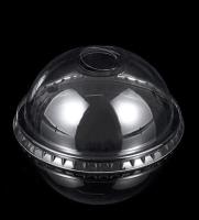 China Disposable Customized Cup Lid Plastic Cup Dome Lid PP Clear Coffee Juice Cup Lid for sale
