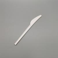 China Heatproof Biodegradable Eco-friendly Customizable Disposable PLA Knife Fork And Spoon for sale