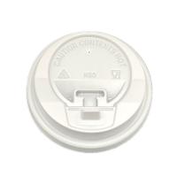 China Disposable PLA PS PET Plasti Flid Cup Lid Hot Drink Cover Cap Plastic Lids For Paper Cups for sale