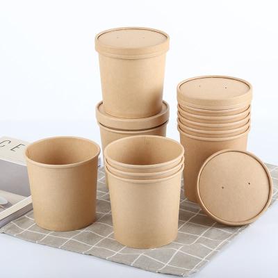 China 8oz 12oz 16oz 20oz 24oz 26oz 32ozEco Friendly Biodegradable Paper Bowls For Take away Industrials for sale