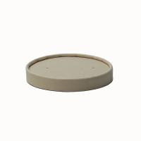 China Custom Disposable Paper Bowl Round Salad Cover Takeaway Soup Bucket Lid for sale