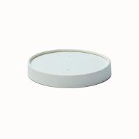 China Custom Disposable Paper Bowl Round Salad Cover Takeaway Soup Bucket Lid for sale