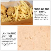 China Kraft Paper Boat Basket Food Trays Paperboard Tray Loaf Bread Packaging Brown Packing Box Paper Gift Folders for sale