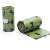 China Environmentally Bone-Shape EPI Plastic Pet Waste Bags For Animal Poop Cleaning for sale
