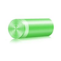 China Disposable Plastic Drawstring Kitchen Rubbish Bin Trash Garbage Bag On Roll for sale