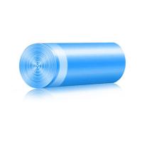 China Disposable Plastic Drawstring Kitchen Rubbish Bin Trash Garbage Bag On Roll for sale