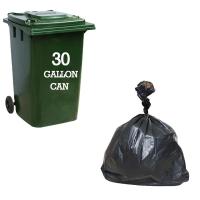 China 30 Gallon Black Plastic Garbage Bag Plastic Trash Bag Plastic Dustbin Liners On Roll for sale
