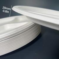 China White 3 Compartment Bagasse Tray Original Color Dinner Sugarcane Bagasse Pulp 10 Inch Round Plates for sale