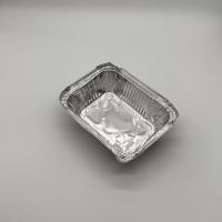 China Tin Box  Aluminum Foil Container Food Packaging Disposable Cooking Meal Take Away Tray With Lid for sale