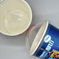 China Customer printed disposable paper ice cream cup with dome lid wholesale,frozen yogurt cup for sale