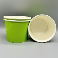 China Food Grade Paper Ice Cream Round Cup for sale
