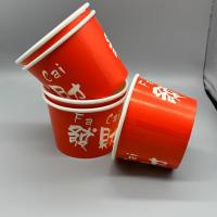 China Hot sale round ice cream bowl with PET dome lid factory price food grade ice cream cup for sale