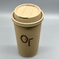 China Double Wall Custom Printed Disposable Paper Water Drinking Cup Coffee Paper Cups With Lids for sale
