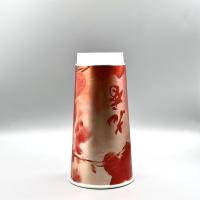 China Disposable Double Wall Paper Coffee Cups Bubble Tea Hot Drink Paper Cups With Lids for sale