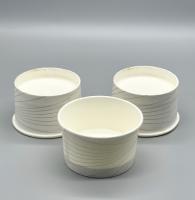 China Disposable Food Grade Packaging Biodegradable Ice Cream Wrapping Paper Bowl Paper Cup for sale