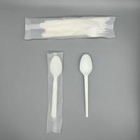 China Biodegradable Cutlery Composable PLA Airline Dispos Plastiable Biodegradablec Cutlery for sale