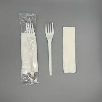 China Biodegradable Cutlery Composable PLA Airline Dispos Plastiable Biodegradablec Cutlery for sale