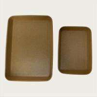 China Food Grade Eco-Friendly Kraft Paper Food Packaging Disposable Cardboard Paper Takeaway Container For Sushi for sale