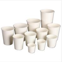 China Custom Printed Logo Eco-Friendly Disposable Biodegradable Paper Cups Lids Double Wall Single Wall Cups for sale