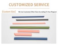 China Coloured Compostable Individually Wrapped PLA Disposable Straws Biodegradable Straight PLA Straws for sale