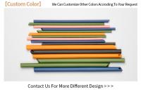 China Coloured Compostable Individually Wrapped PLA Disposable Straws Biodegradable Straight PLA Straws for sale